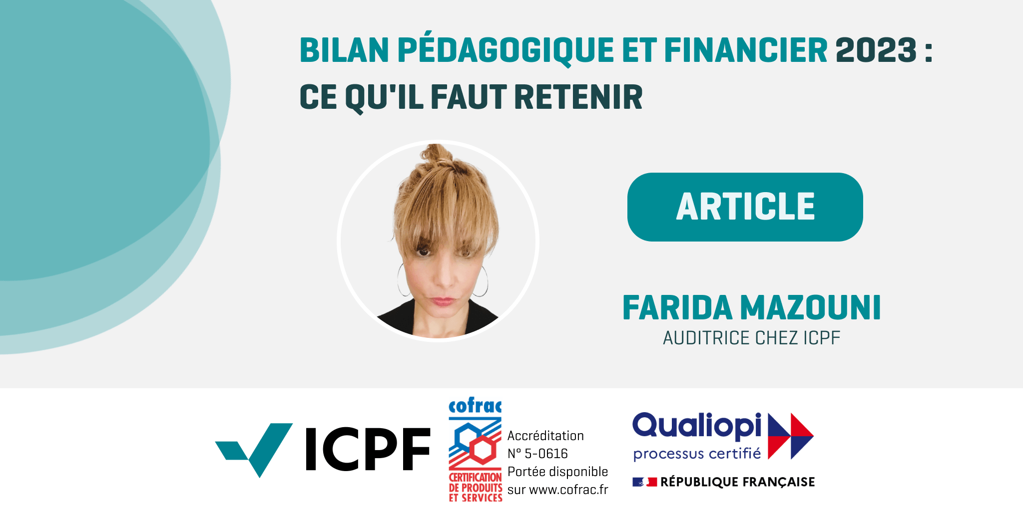 Bilan Pédagogique et Financier 2023 : ce qu'il faut retenir pour votre activité